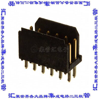 76385-306LF 针座连接器12POS接头2排2.54mm公形插针通孔直针镀金