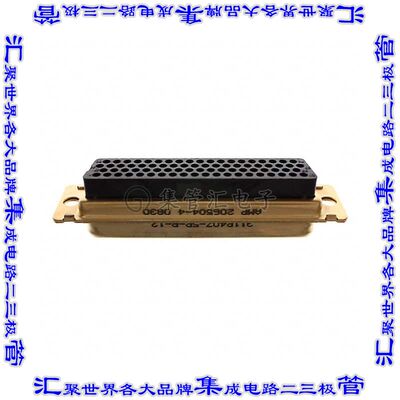 206504-4 接插件连接器CONN D-SUB HD HOUSING PLUG 78POS