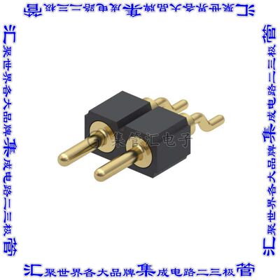 830-10-002-40-028000 针座连接器2POS接头2.54mm公形插针表贴SMD