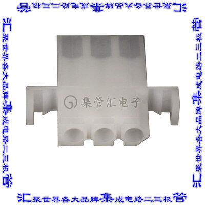 770269-1 矩形连接器外壳3POS插座天然色面板安装