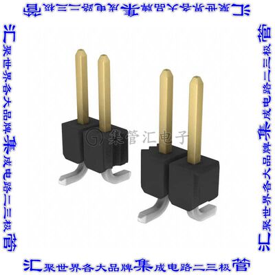 1241150-8 针座连接器8POS分离式2.54mm公形插针表贴SMD镀金