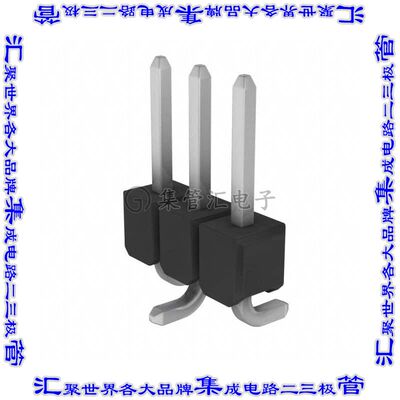 5-146132-1 针座连接器3POS分离式2.54mm公形插针表贴SMD锡