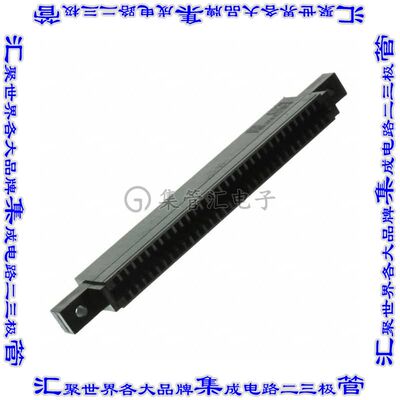 2-583718-7 接插件连接器CONN CARDEDGE HSG 64POS .100 BLK