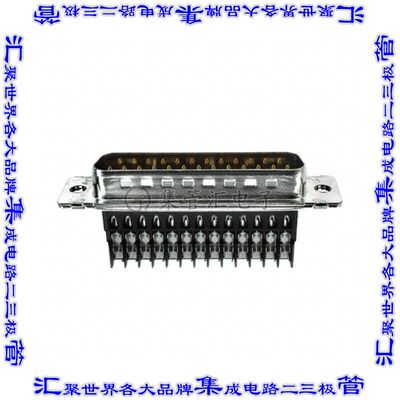1-745496-8 连接器25POS插头公引脚2排D-Sub自由悬挂