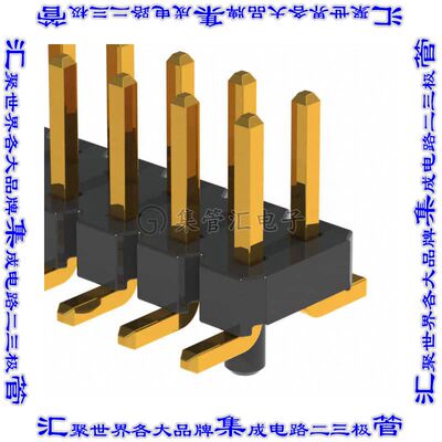 NRPN122MAMP-RC 针座连接器24POS接头2排2mm公形插针表贴SMD镀金