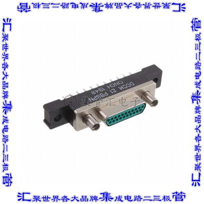 DCCM21PBSPN 连接器接插件CONN MICRO-D PLUG 21P VERT SLDR