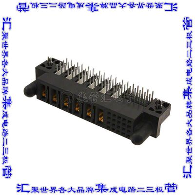 51762-10602000AALF 背板连接器26POS插座母插口4排2.54mm板边缘