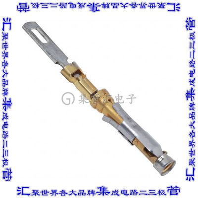202237-7 连接器触点触头插口焊接孔眼镀金