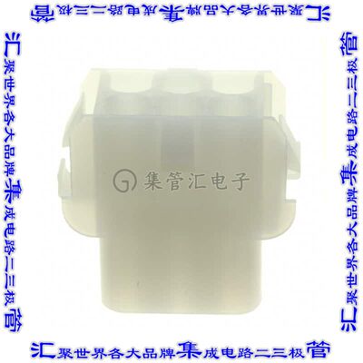 1-480705-0 矩形连接器外壳6POS插座2排天然色面板安装