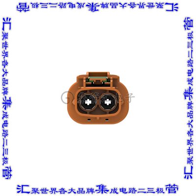 1-2103177-4 矩形连接器外壳2POS插头10.4mm自由悬挂