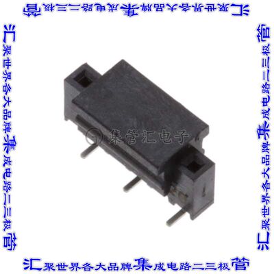 2307815-6 针座连接器6POS插座2mm母形插口表贴SMD镀金