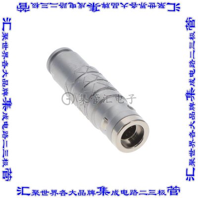 SLKC-A08FGMS-GCP-225 圆形连接器8POS插头公引脚焊接镀金自由悬
