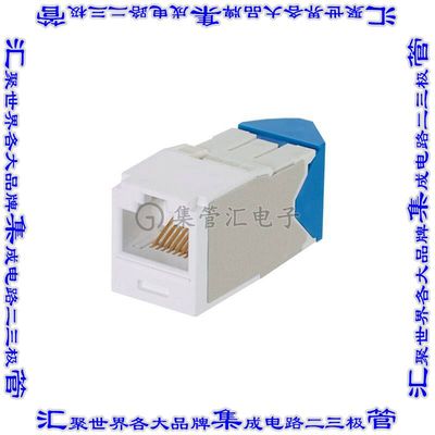 CJLR6X88TGAW-24 接插件连接器CAT6A LEFT/RIGHT 45 DEGREE TG WI