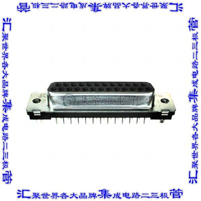 2-5747708-0 连接器25POS插座母插口2排D-Sub通孔