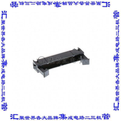 81050-660403-RB 针座连接器50POS接头2排1.27mm公形插针通孔直针