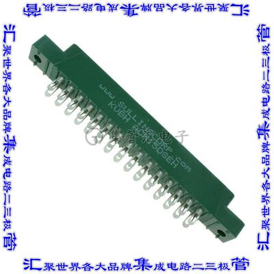 ACM15DSEH 卡边缘连接器30POS母头2排3.96mm绿色镀金