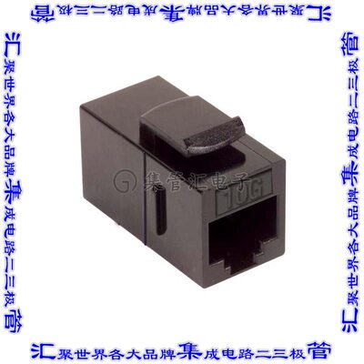 TDG1026KC6A 接插件连接器CAT 6A KEYSTONE FEED-THRU CPLR