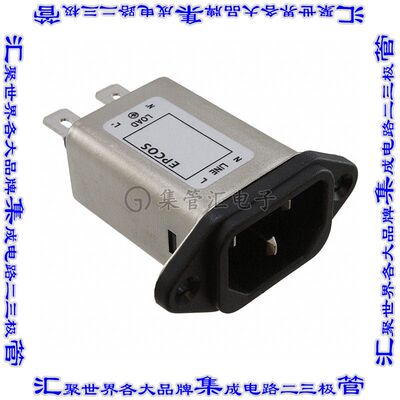 B84771M3015A000 电源接入连接器3POS插座公型片状插脚IEC320-C14