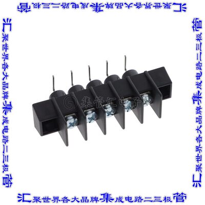 A207305R35 端子块连接器5电路隔板接线座9.53mm螺钉