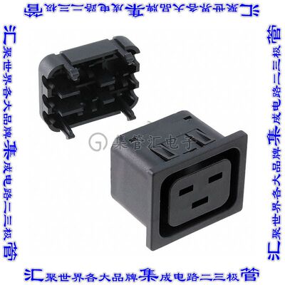 4710.6014 电源接入连接器3POS插座母型插口IEC320-2-2/J面板安装
