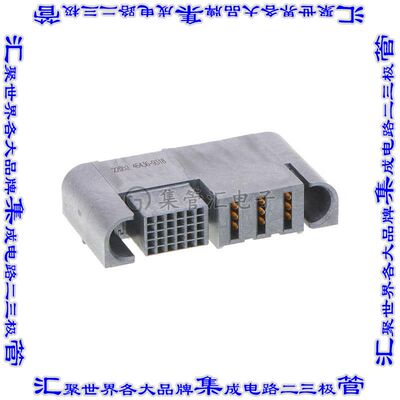 464369318 0464369318背板连接器33POS插座母插口通孔直角黑色