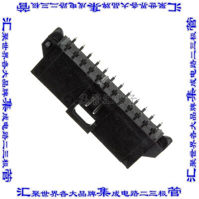 705450011 0705450011针座连接器12POS接头2.54mm公形插针通孔直