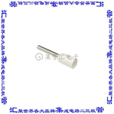 3060-08050D 接插件连接器CONN FERRULE 20-24 AWG WHITE