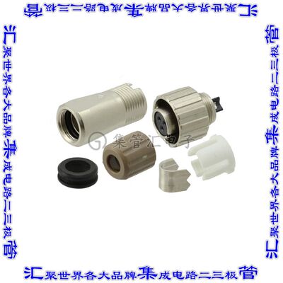 SD-MMN03-FFBBL-S70-000 圆形连接器3POS插头母插口焊杯镀金自由