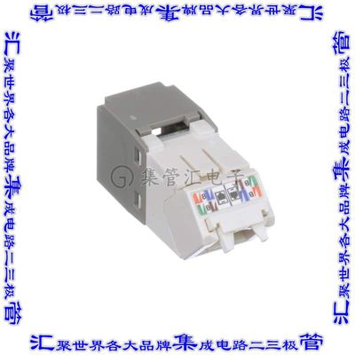CJUD688TGIG 接插件连接器CAT6 UP/DOWN 45 DEGREE TG WIRECA