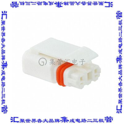 1-2834074-2 接插件连接器2P PLUG, MINIATURE WATERPROOF CO