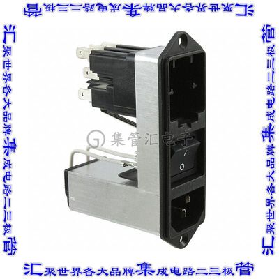 CGC0.6101.151 电源接入连接器3POS插座公插片模块IEC320-C14面板