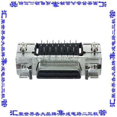 787171-2 连接器26POS插座母插口2排D-TYPE型板边缘