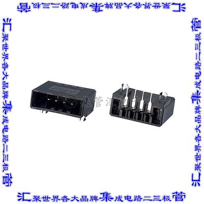 1-178294-3 针座连接器4POS接头3.81mm公形插针通孔直角镀金