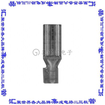 62852-1 快速连接器端子母头2.79mm压接14-18AWG