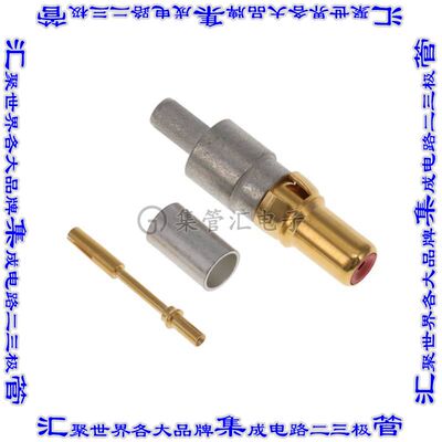 1731120576 连接器触点触头公形引脚RG-179,187压接镀金