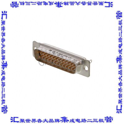 DB25P065HTXLF 连接器25POS插头公引脚2排D-Sub自由悬挂