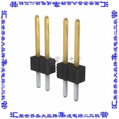 68024-136HLF 针座连接器36POS接头2.54mm公形插针通孔直针镀金