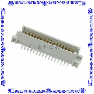 3-1393659-9 接插件连接器CONN DIN PLUG 48POS PCB GOLD