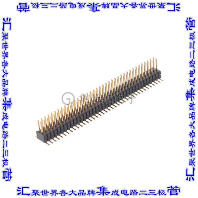 MW-38-03-G-D-095-134 连接器76POS针座间隔柱2排1mm表面贴装镀金