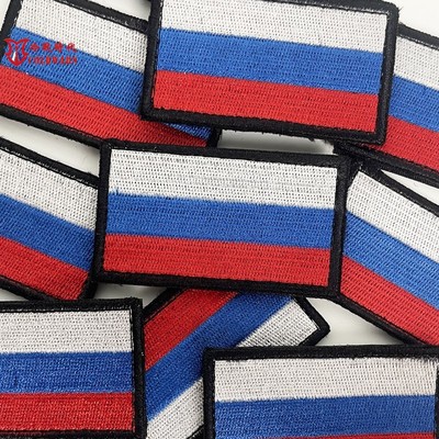 冷战时代俄罗斯三色旗胸章臂章