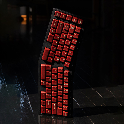 KBDfans boomerang回旋镖Alice客制化键盘套件焊接热插拔oring