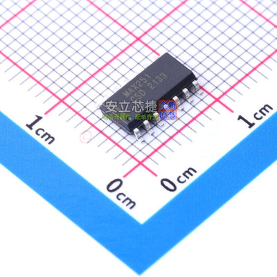 RS232芯片 MAX251CSD+T SOIC-14 MAXIM(美信) 电子元器件全新原装