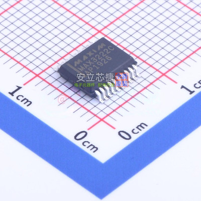 RS232芯片 MAX3222CAP+T SSOP-20 MAXIM(美信) 电子元件全新原装