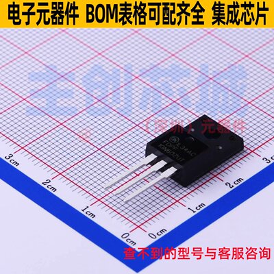 场效应管(MOSFET) FDPF10N60ZUT TO-220F onsemi(安森美) 元器件