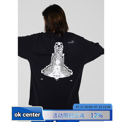 唱碟概念透明包装袋okcenter短袖