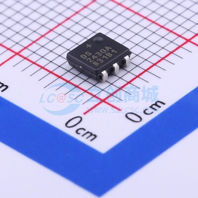 EEPROM DS2430AP+T&R TSOC-6 MAXIM(美信) 电子元件配单原装正品