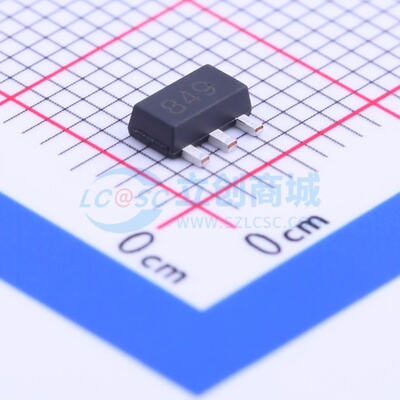 三极管(BJT) ZXTN2007ZTA SOT-89 DIODES(美台) 电子元件原装正品