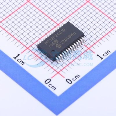 单片机(MCU/MPU/SOC) PIC18F24Q10-I/SS SSOP-28 MICROCHIP(美国