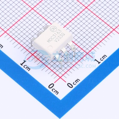 可控硅输出光耦 MOC3163TVM DIP-6 onsemi(安森美) 电子元件配单