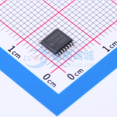 触摸屏控制器 TSC2046EQPWRQ1 TSSOP-16 TI/德州 电子元器件配单